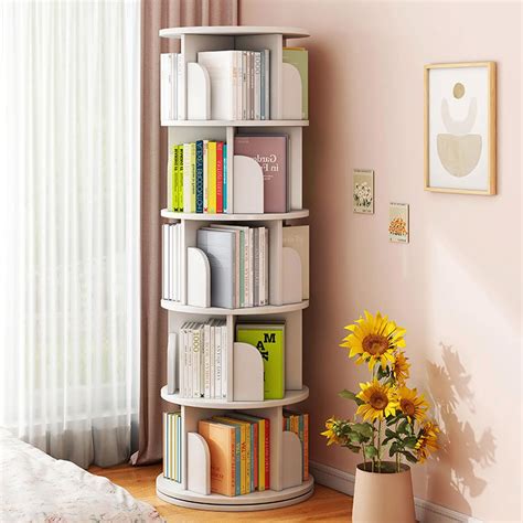 Rotating Bookshelf Buy Rotatable Bookshelf In Sri Lanka 4 Tier 360°