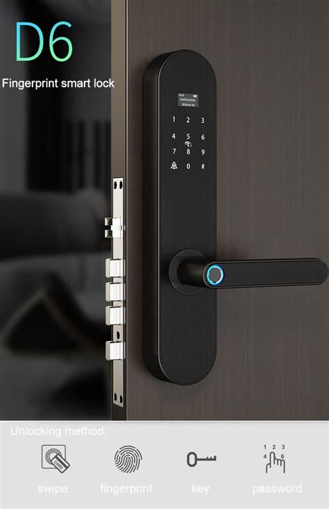 Outdoor Biometric Safe Fingerprint Sensor Lock For Home Sl Fd6