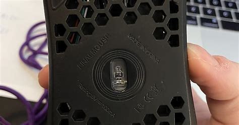 Finalmouse Ultralight Pro W Custom Purple Paracord Cable And Hyperglides