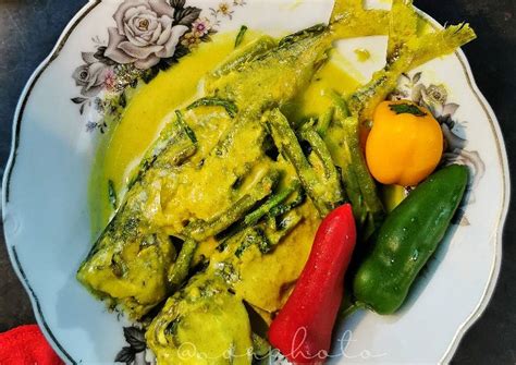 Resepi Ikan Kacang Masak Lemak Lemak Cili Api Ikan Masin Sepat Nenas