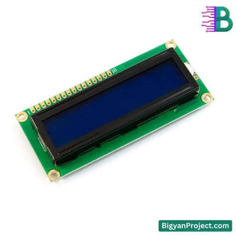16x2 Lcd Display Buy Hd44780 White On Blue For Projects