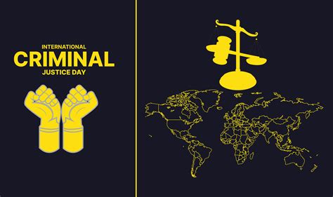 International Criminal Justice Day 46565764 Vector Art At Vecteezy