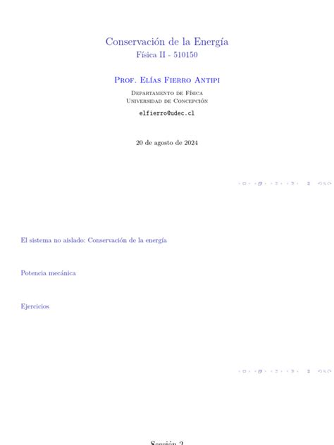 Leyes De Conservación Pdf