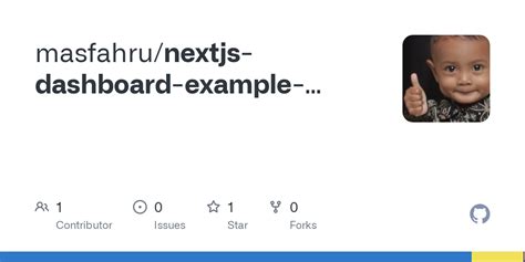 GitHub Masfahru Nextjs Dashboard Example With Authentication