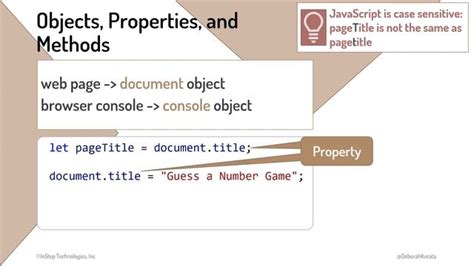 Objects Properties And Methods In Javascript Clip 3gentle Introduction