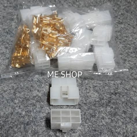 Jual Soket Socket Motor Mobil Pin Besar Skun Konektor Kabel Motor Isi Set Shopee Indonesia