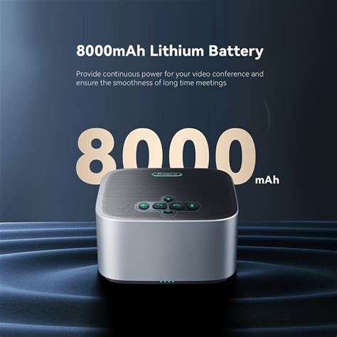 Wireless Conference Microphone Bluetooth Speakerphone With 2 Expansion Microphones Manufacturers