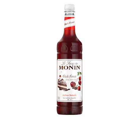 Сироп Monin Черный лес (шоколадно-вишневый пирог) в пэт 1 л - цена в ...