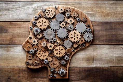 Premium Photo Illustration Brain Model Generative Ai
