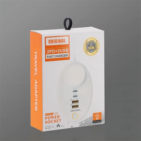 Originele W Power Adapter UK EU Us Plug Dual USB C Super W Snellader Set Voor For Phone