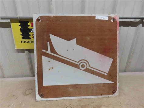 Boat Loading Dock Sign Metal 24 X 24 Great Cottage Signage