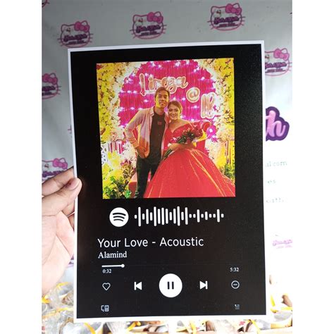 Digital Print Spotify Scannable Code Shopee Philippines