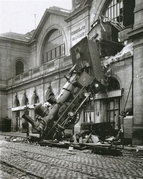 Image Result For Montparnasse Station Accident Train Crash Train