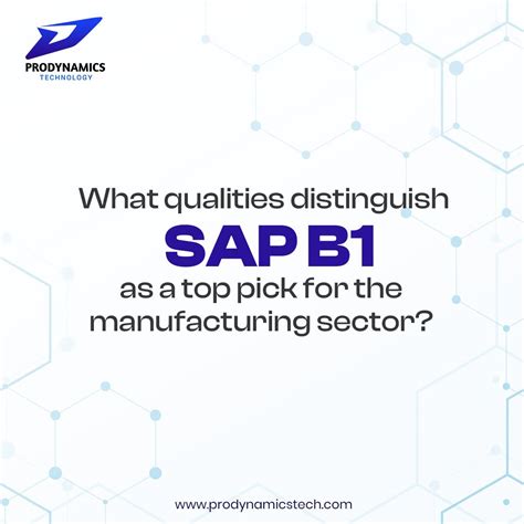 Prodynamics Technology On Linkedin Sapbusinessone Manufacturingsuccess Realtimeinsights…