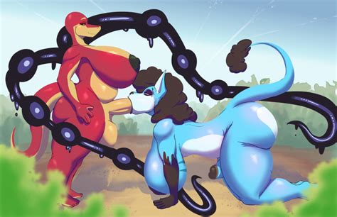 Rule 34 2futas All Fours Anthro Balls Big Breasts Breasts Duo Felid Feline Fellatio Futa On