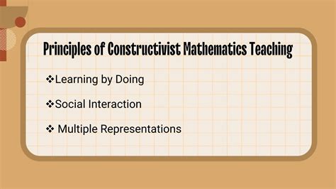 Constructivism In Mathematics Teaching Pdf
