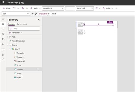 using of powerbiintegration in powerapps visual in microsoft
