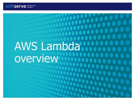 Using Aws Lambda For Infrastructure Automation And Beyond Ppt