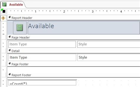 Insert Date And Time Into The Header And Footer Sections Of MS Access Access Database Work