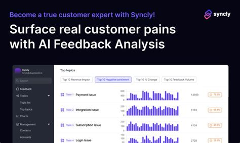 Syncly A Customer Feedback Analysis Solution Y Combinator Posted On