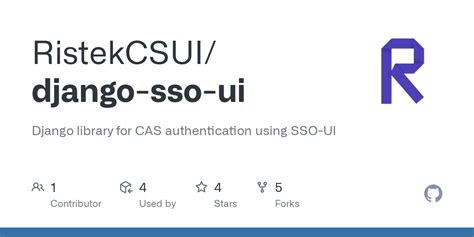 GitHub RistekCSUI Django Sso Ui Django Library For CAS Authentication Using SSO UI