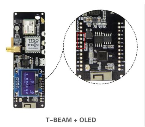 Lilygo Ttgo I2c 096 Inch Oled Lcd Display Module For T Beam And T Sim Auspower Australia