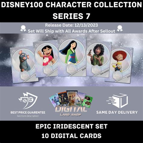 Topps Disney Collect Disney100 Character Collection Series 7 Epic