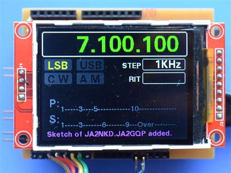 Ja2gqps Blog Ad9850 Tft Dds Vfo