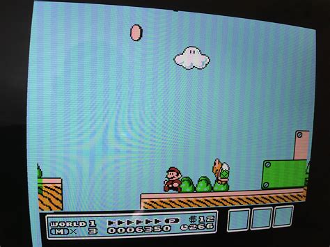 my crt filter has yellow vertical bars really visible on games · issue