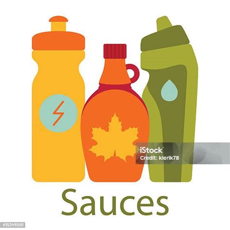 소스 패스트 푸드와 길거리 음식 아이콘 벡터 그림입니다 거리에 대한 스톡 벡터 아트 및 기타 이미지 거리 건강에 좋지 않은 음식 다중 색상 Istock