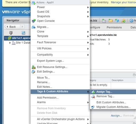 the amazing power of vsphere tags is right here