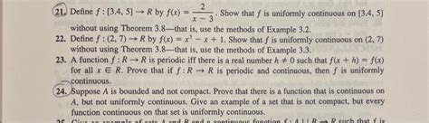 Solved Define F R By F X X Show That F Is Chegg Com