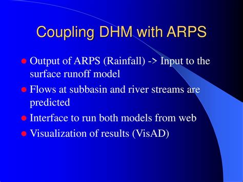 Parallel Computation Of River Basin Hydrologic Response Using Dhm Ppt Download
