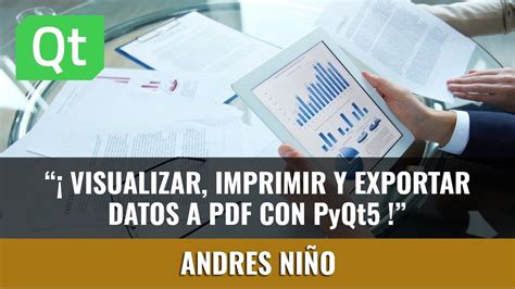 Crear Pdf Con Python Y Pyqt5 Youtube