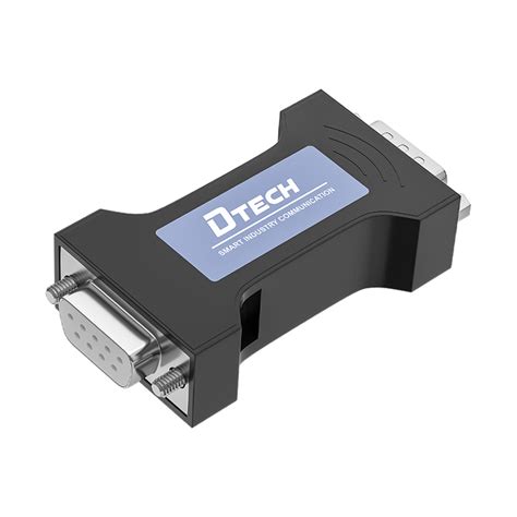 帝特232串口光电隔离器rs232三线中继器模块防浪涌防雷器转r232信号延长器com口增强器保护器db9工业级dt9011 虎窝淘
