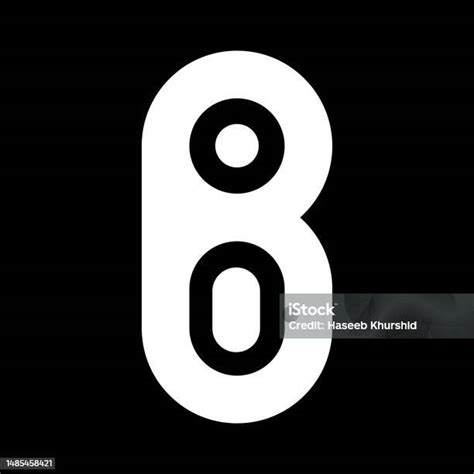 최소한의 Bi 로고 고급 배경에 Ib 편지의 아이콘입니다 Bi 모노그램 이니셜을 기반으로 한 로고 아이디어 전문적인 다양한 문자 기호와 배경에 Ib 로고 0명에 대한 스톡