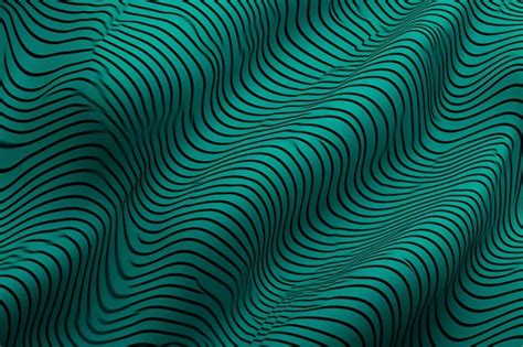 D Abstract Wave Pattern Background Premium Ai Generated Image