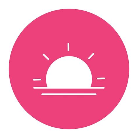 Premium Vector Sunset Vector Illustration