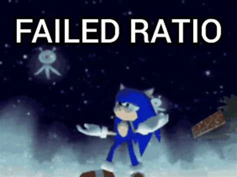 sonic failed ratio blank template imgflip