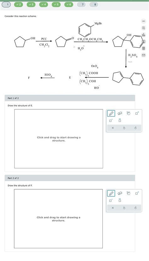 Consider This Reaction Scheme Part Of Draw The Chegg