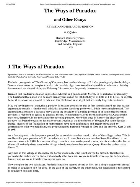 The Paradoxes Of Self Reference Exploring Grellings Paradox And The
