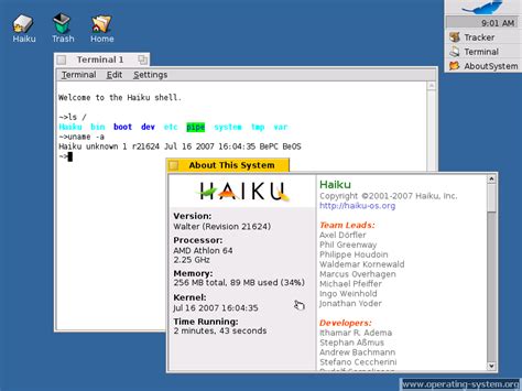 Operating System Screenshot Os Haiku