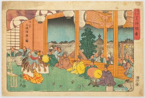 Xilogravura Original Papel Utagawa Hiroshige Catawiki
