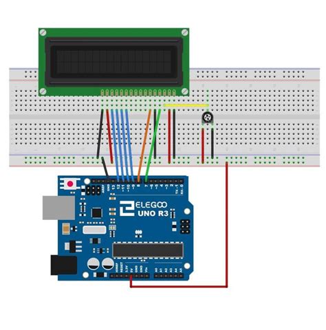 Mein Elektronik Hobby Elegoo Super Starter Kit 2 Kapitel 14 Lcd 1602
