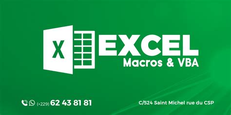 Formation Excel Macro And Vba Stratex