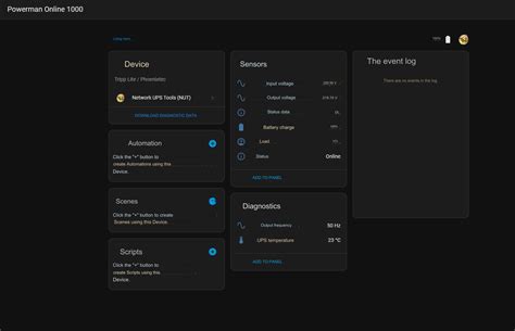 Setting Up The Network UPS Tools Addon For UPS With SNMP Protocol Configuration Home