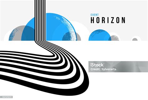 3d 흑백 선이 원근로가 되어 있으며 원근은 추상적 벡터 배경 선형 관점 일러스트레이션 아트 수평선으로 가는 길 모터 레이싱 트랙에 대한 스톡 벡터 아트 및 기타 이미지