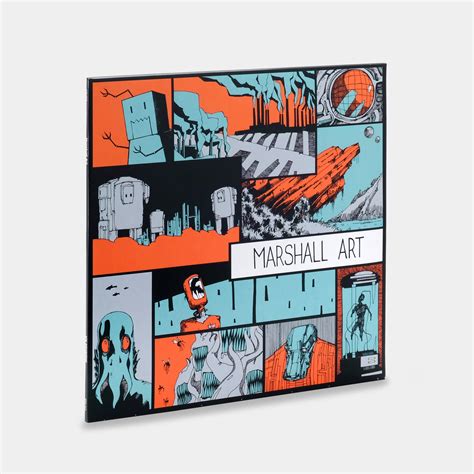 Marshall Art Marshall Art 2xlp Yellow And Red Starburst Vinyl Record