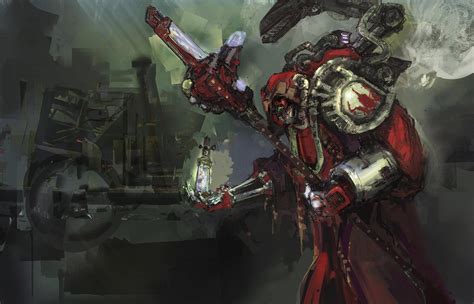 Tech Priest By Brushray Rimaginarywarhammer