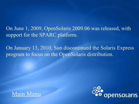 Opensolaris 100511031132 Phpapp02 Ppt